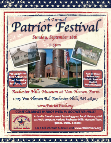 Celebrate the American Spirit during Patriot Week – Oakland County Blog