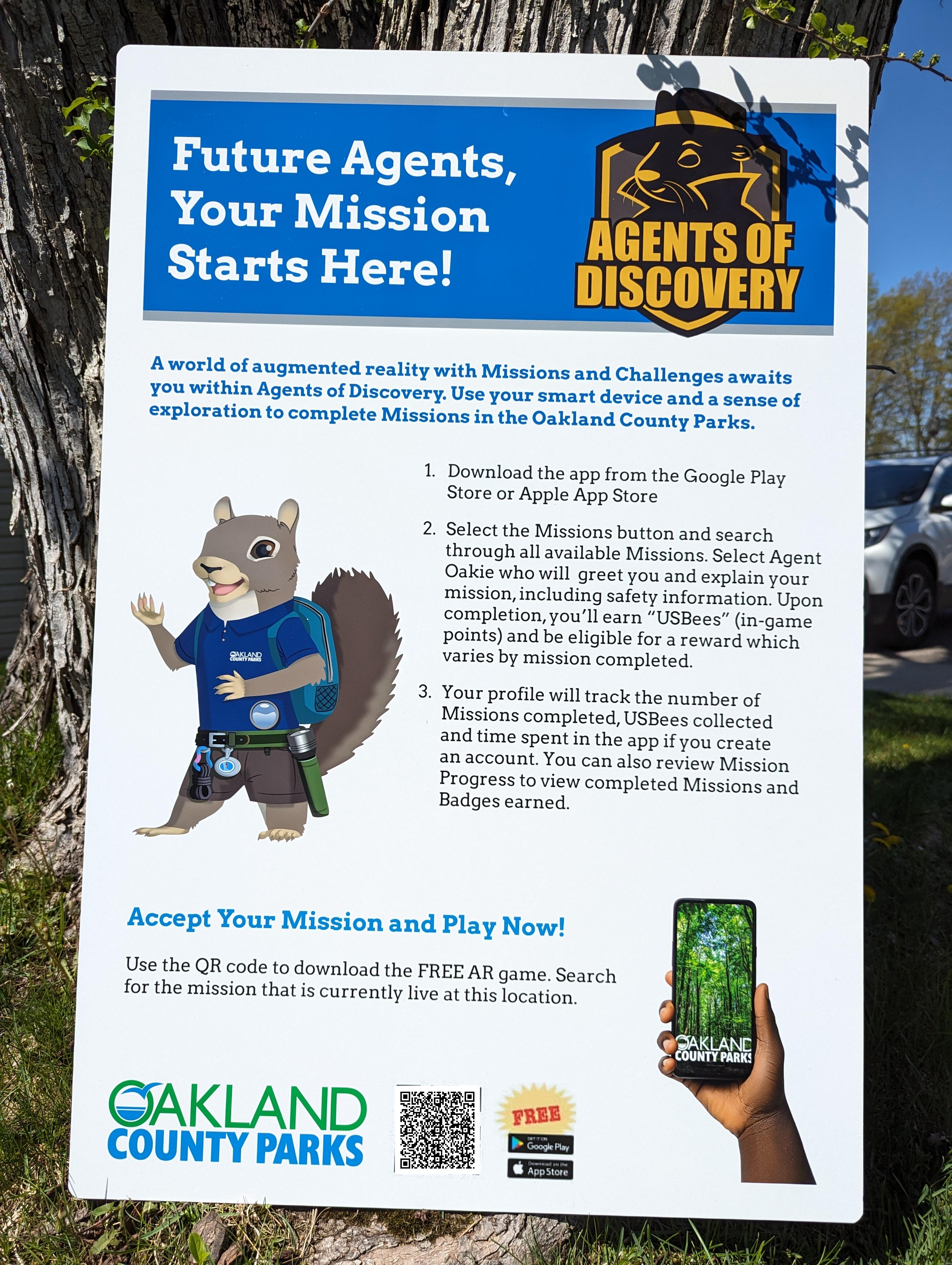 Oakland County Parks Launches Game Combining Nature and Augmented ...