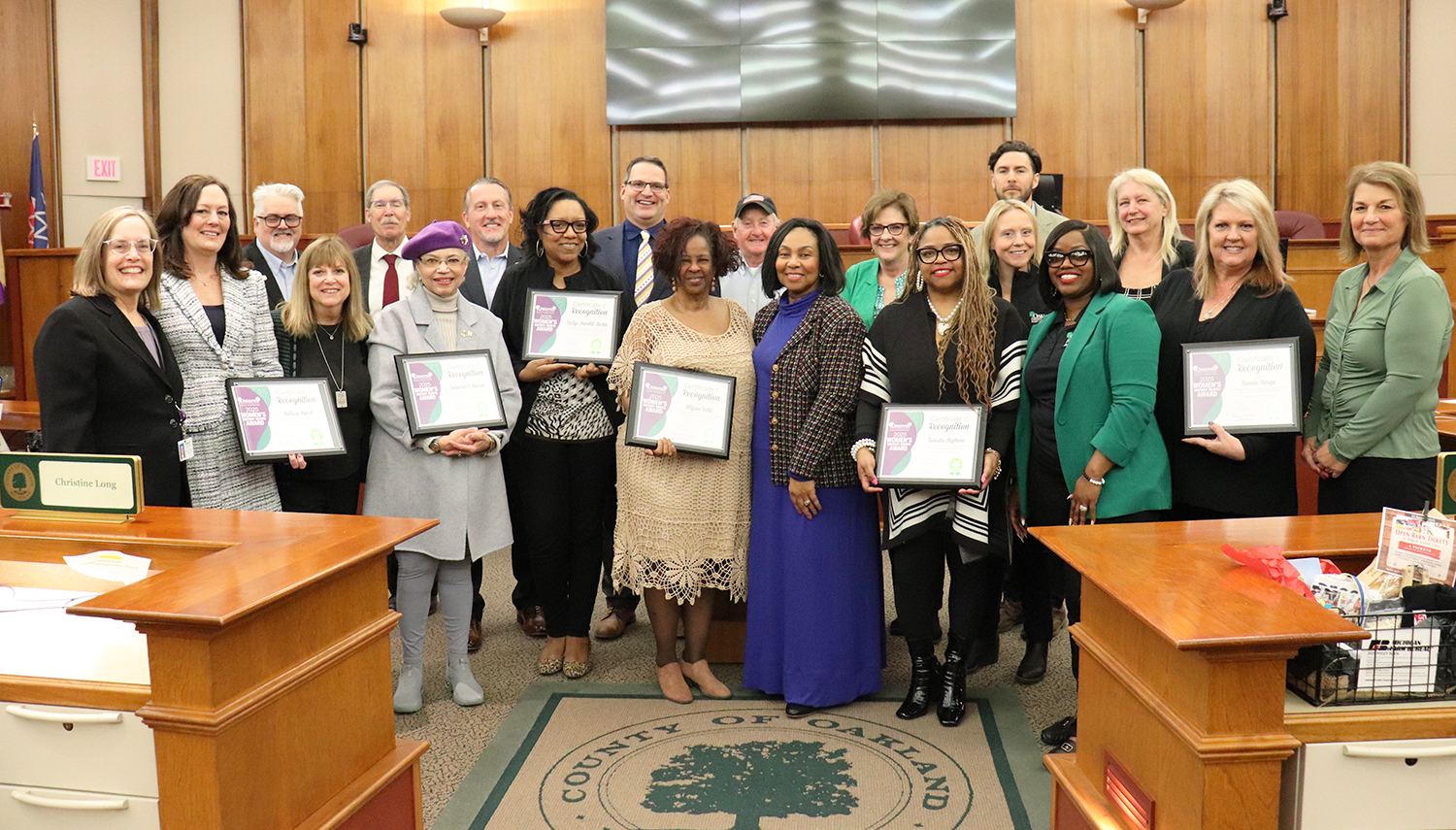 Board of Commissioners Celebrates Women’s History Month – Oakland ...